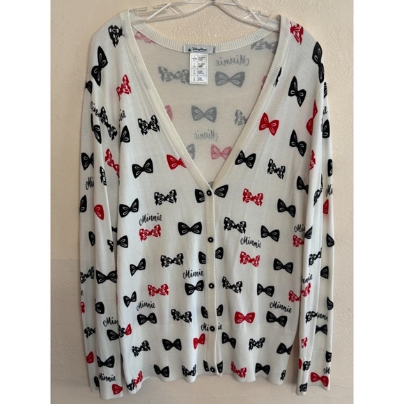 Disney Parks Authentic | Sweaters | Disney Parks Cardigan Minnie Mouse ...